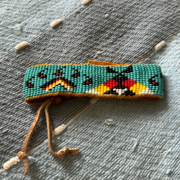 Jewelry | Native American Hand Beaded Adjustable Bracelet | Poshmark